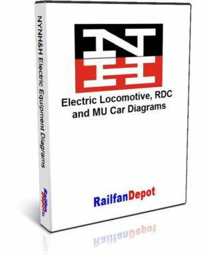 New Haven Electric Locomotive, RDC and MU Car Diagrams