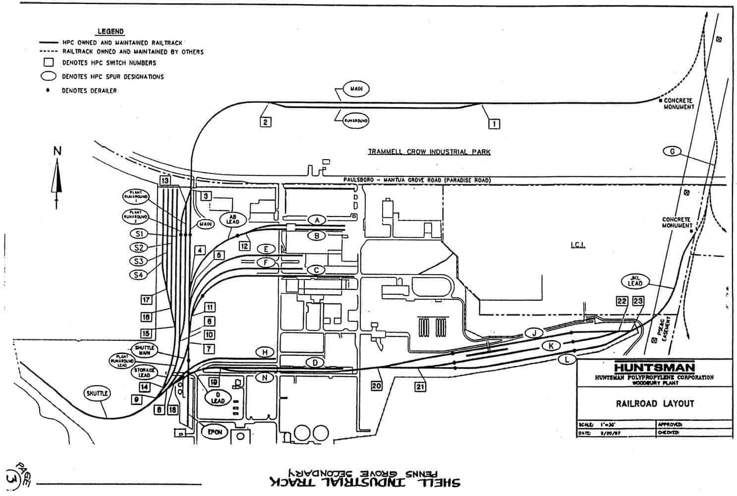 Conrail South Jersey Shared Assets Track & Yard Maps
