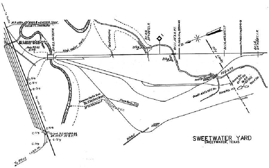 Santa Fe Track Chart Central Region 1 1995